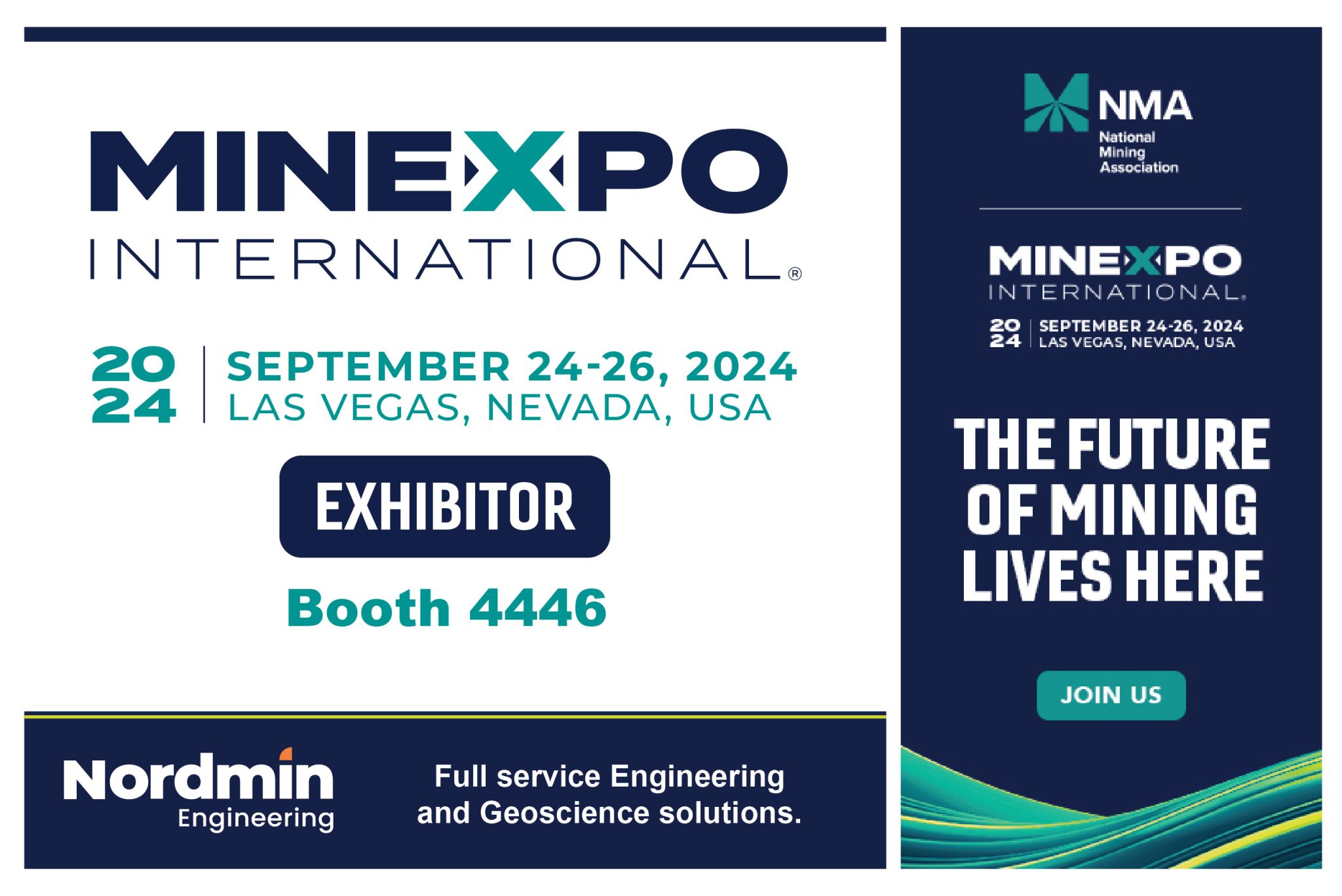 MINExpo INTERNATIONAL® 2024 - Nordmin Engineering